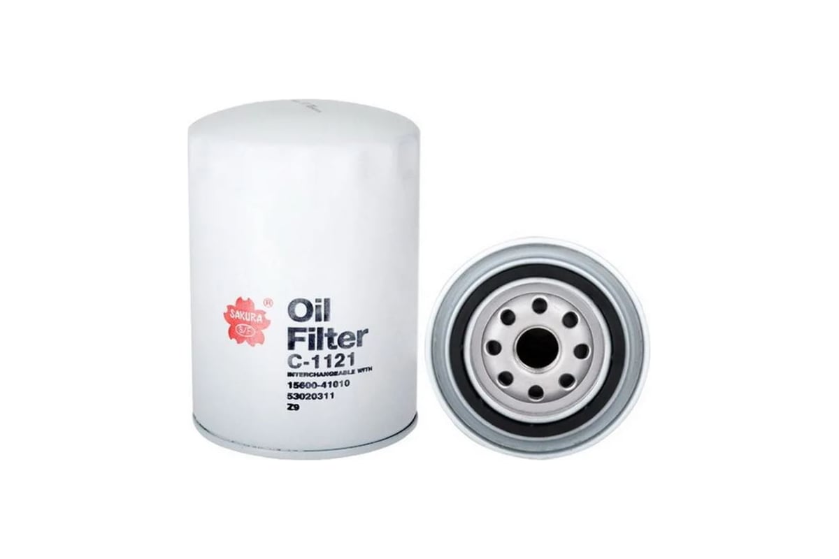 Фильтр масляный Sakura C1121 - выгодная цена, отзывы, характеристики ...