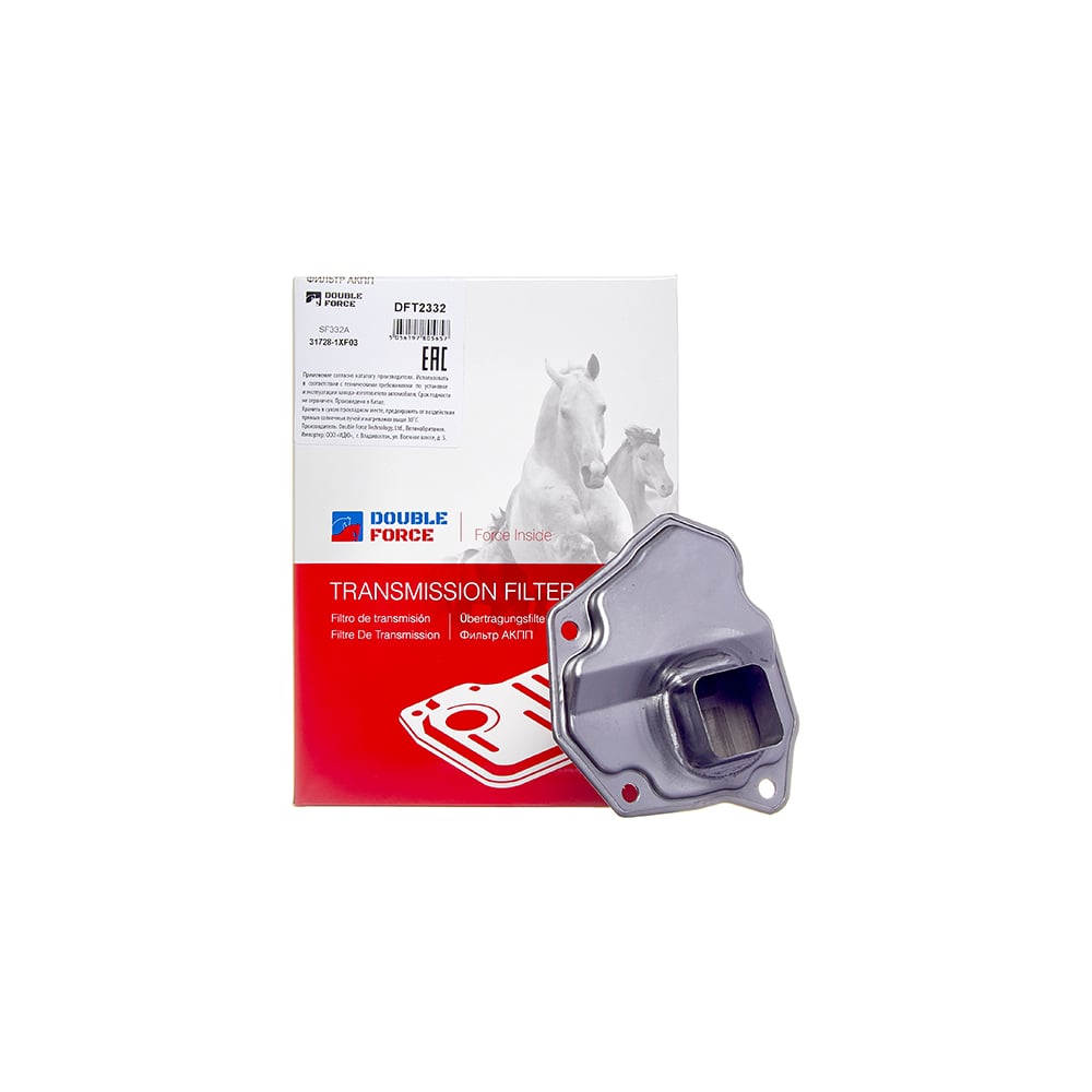 Фильтр АКПП (с прокладкой) DFT2332 Double Force 174319 - выгодная цена, отзывы, характеристики ...