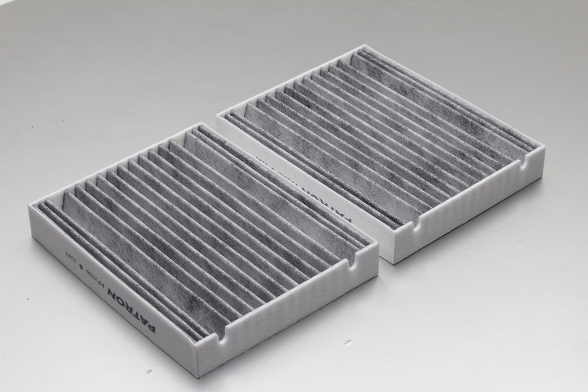 Фильтр салона кт-т 2 шт. угольный MERCEDES W223 20- PATRON PF2580 ...