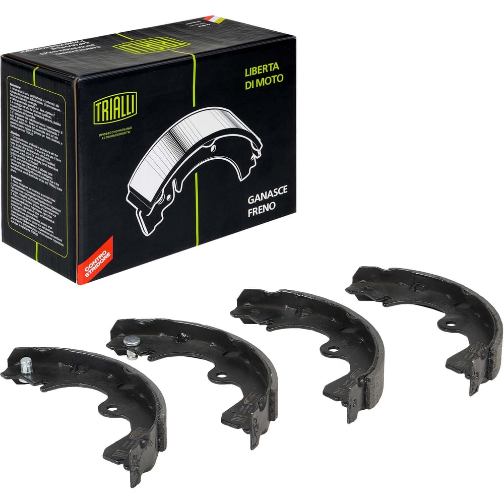 Колодки тормозные барабанные Toyota Starlet (96-) / Paseo (96-) 180x28 TRIALLI GF 4563 ...