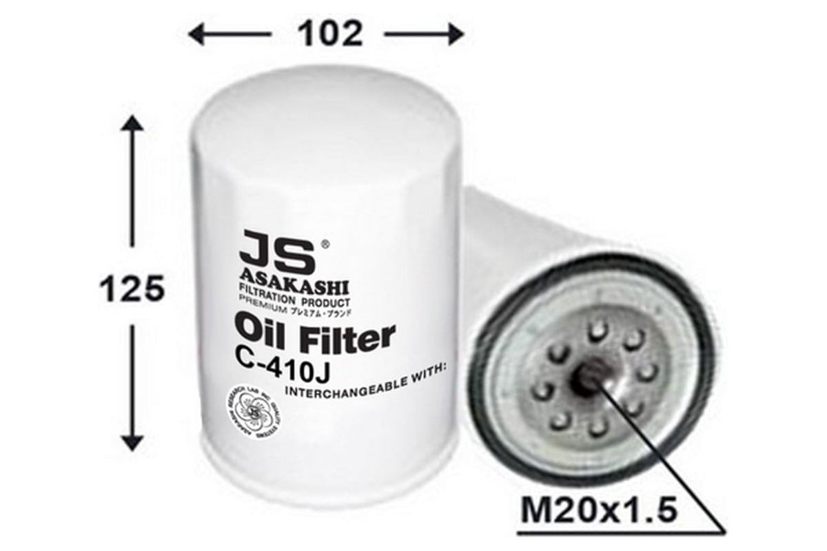 Масляный фильтр JS Asakashi JS C410J_JS - выгодная цена, отзывы ...