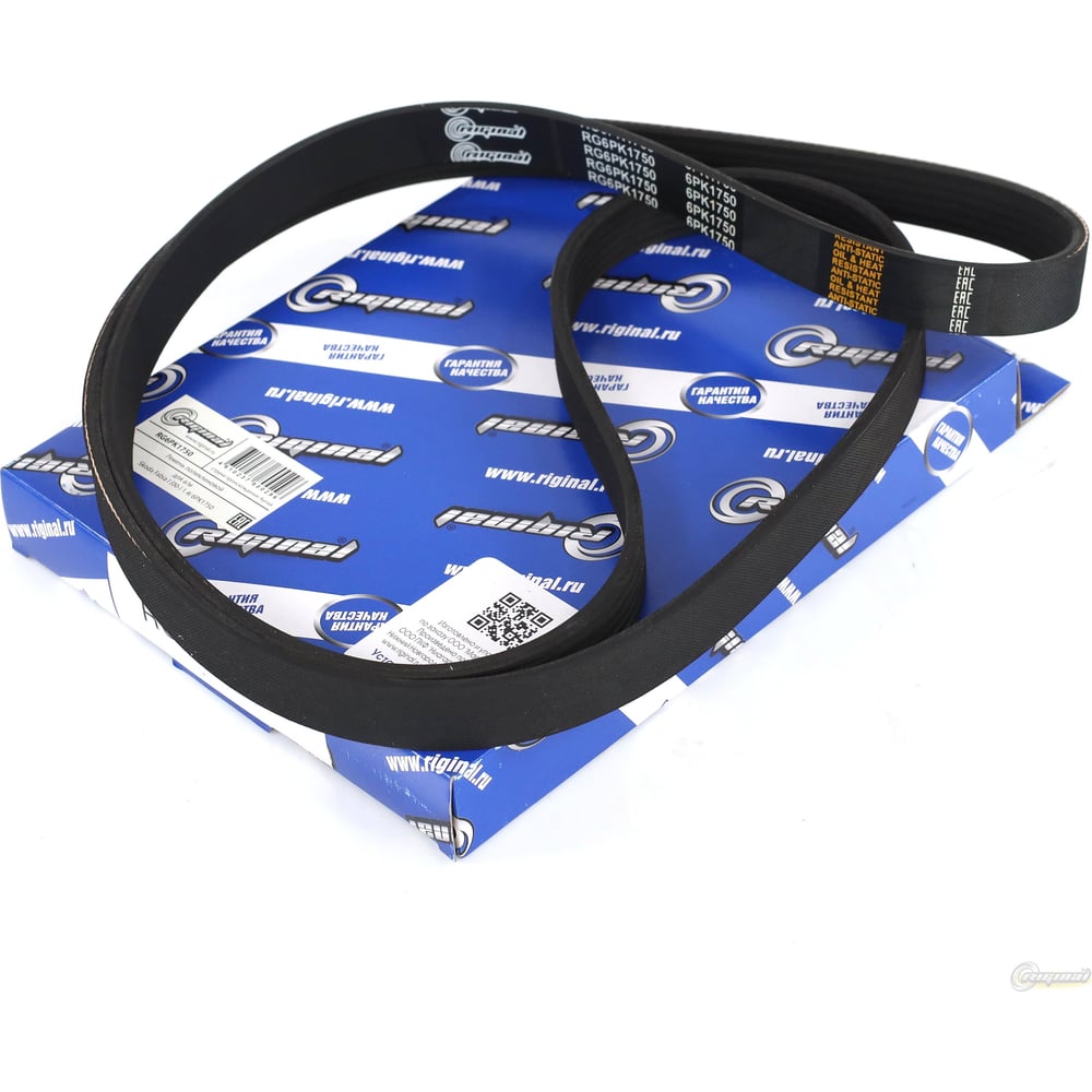 Ремень поликлиновой 6PK1750 для а/м Skoda Fabia I (00-) 1.4i Riginal ...