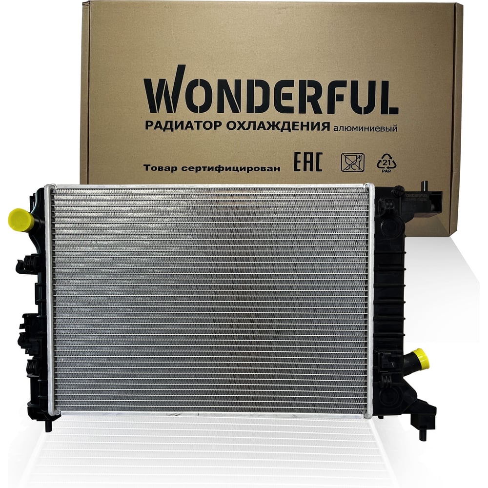 Радиатор охлаждения для а/м Chevrolet Aveo T300 (11-) AT Opel Mokka (13 ...