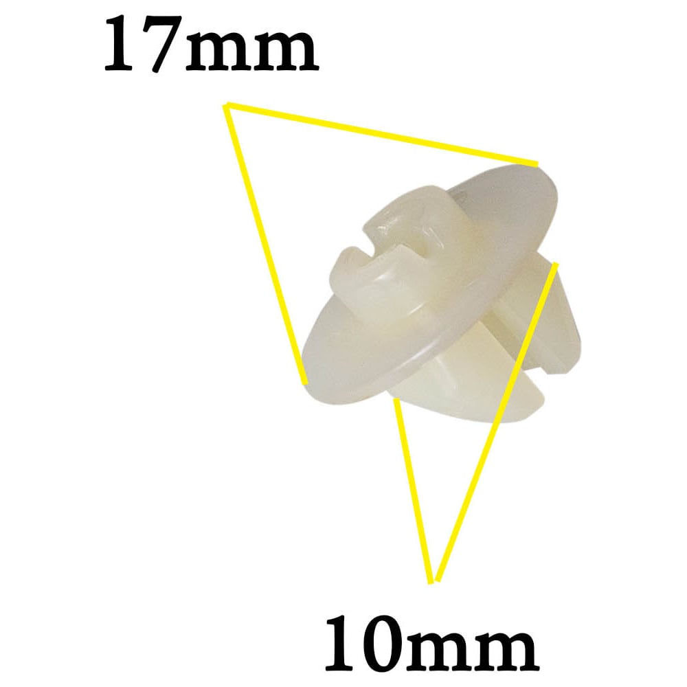Автокрепеж для Lexus Toyota 10 шт 9018905142, 4121J100011 КрепАвто 0345 ...