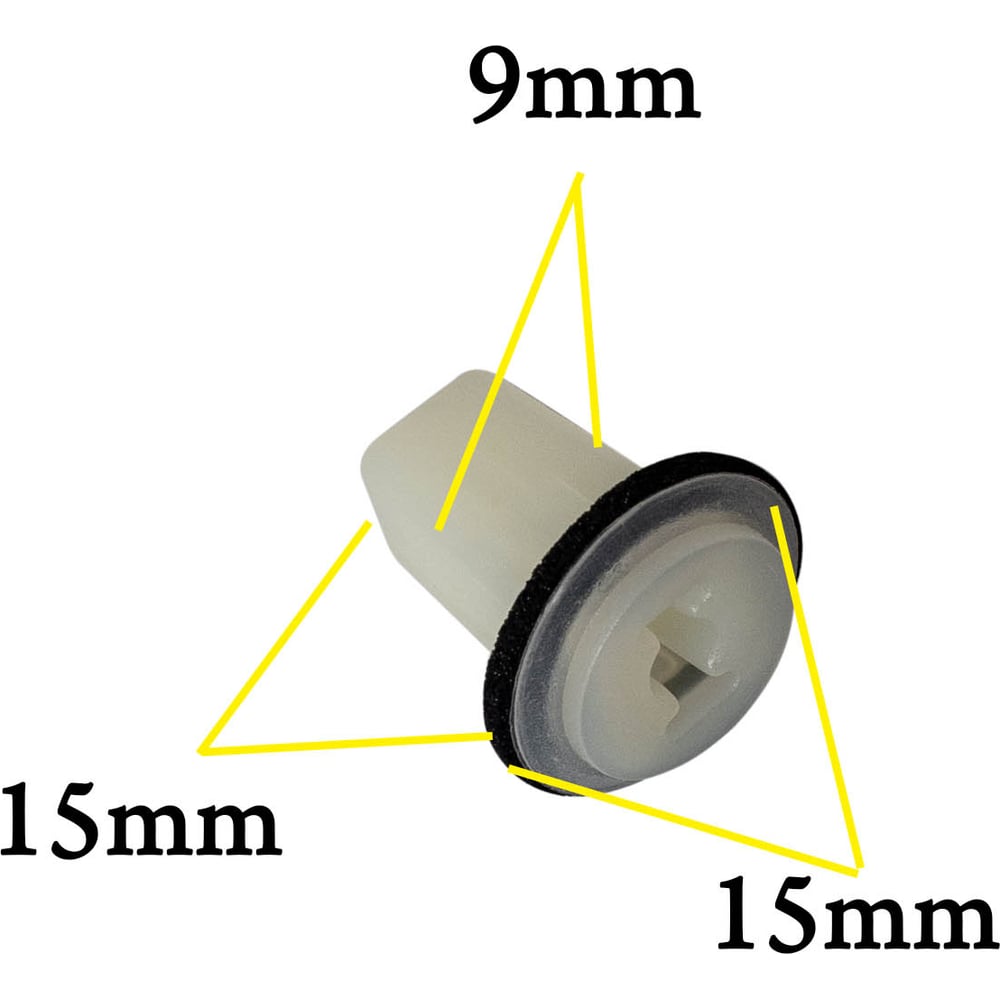 Автокрепеж для Acura Honda 10 шт 9018905055, 90664SB3003 КрепАвто 0546 ...