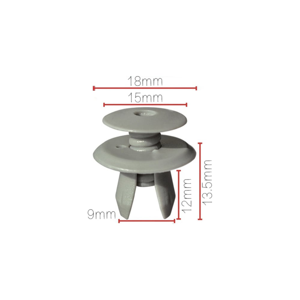 Клипса крепежная для а/м Audi, VW внутренней отделки 701-867-299, 10 шт ...