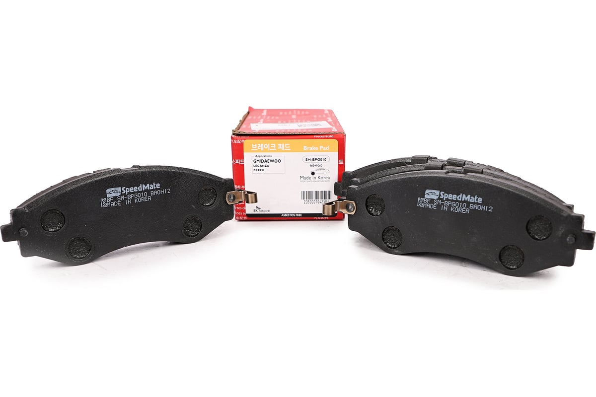 Колодки CHEVROLET REZZO (U100) Speedmate SM-BPG010 - выгодная цена ...
