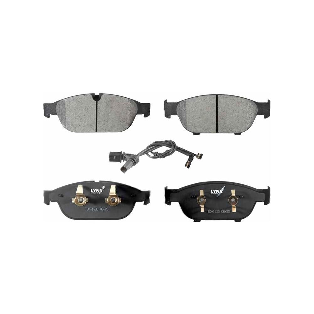Тормозные колодки передние LYNXauto BD-1235 - выгодная цена, отзывы ...
