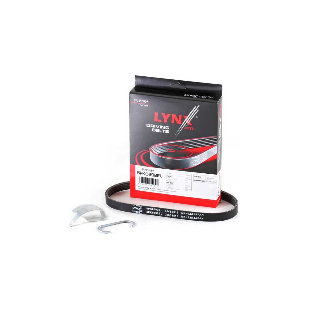 Ремень поликлиновой эластичный LYNXauto 5PK0692EL - выгодная цена ...