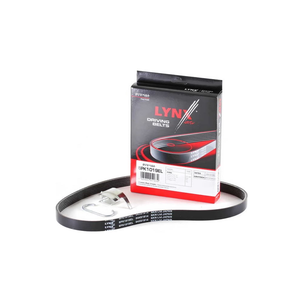 Ремень поликлиновой эластичный LYNXauto 6PK1019EL - выгодная цена ...