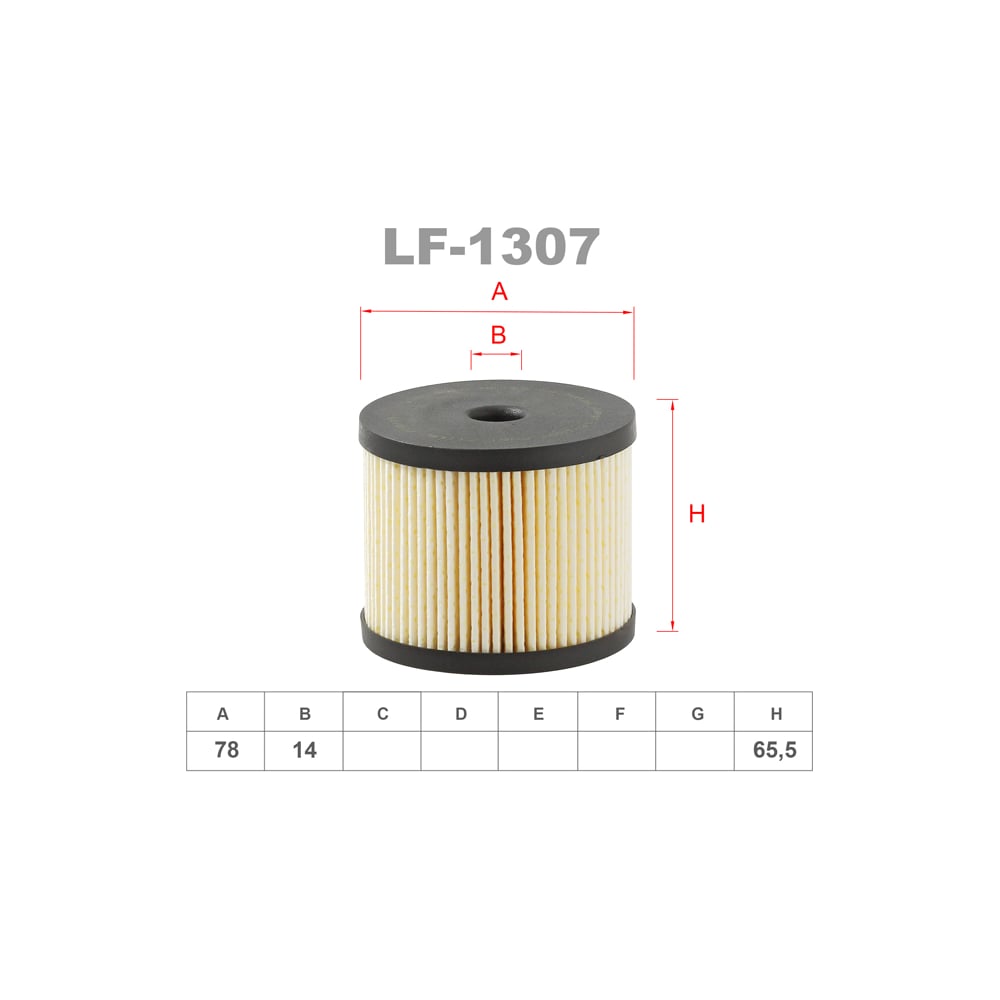 Фильтр топливный LYNXauto LF-1307 - выгодная цена, отзывы ...