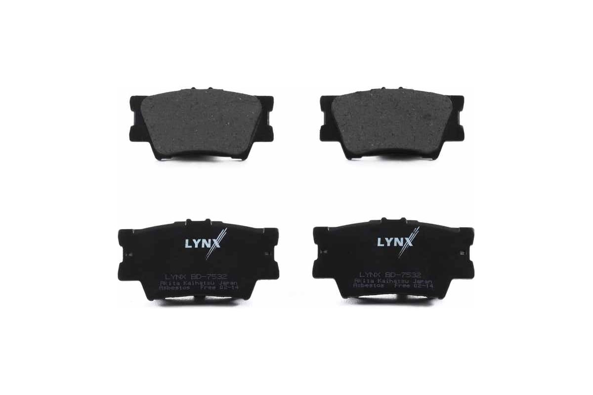 Колодки тормозные задние LYNXauto BD-7532 - выгодная цена, отзывы ...