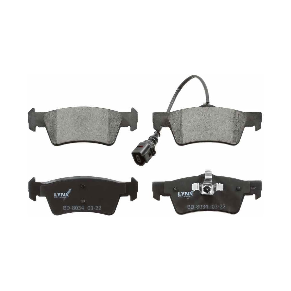 Колодки тормозные задние LYNXauto BD-8034 - выгодная цена, отзывы ...