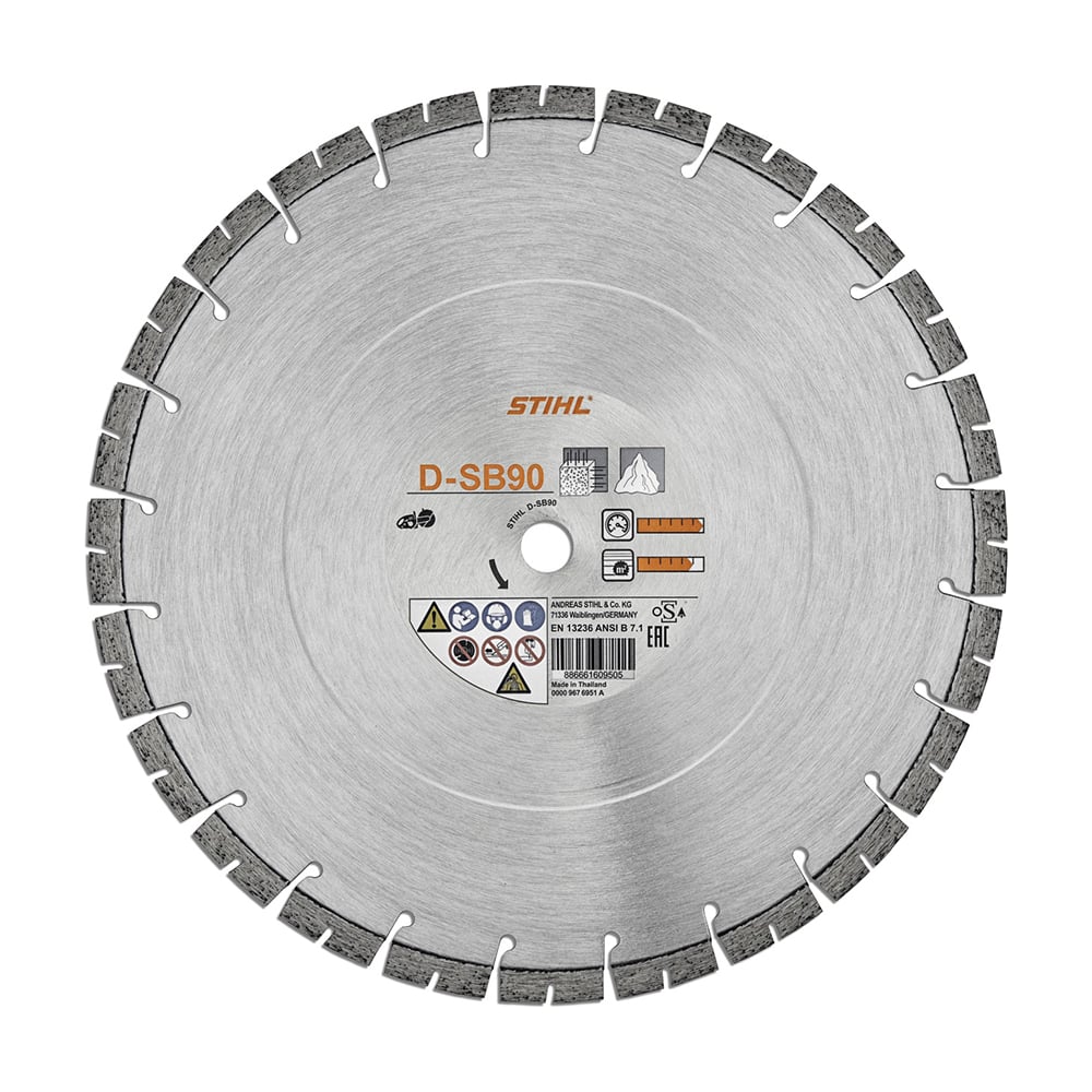 Алмазный отрезной круг D-SB90 Ø 400 мм/16" Stihl 0835-096-7006 ...