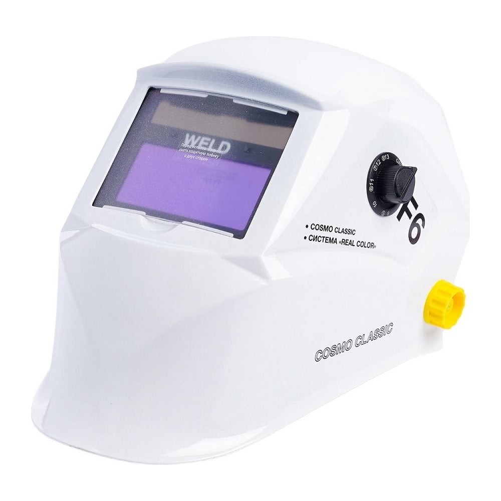 Маска сварочная с автоматическим светофильтром COSMO CLASSIC 93x43 мм ...