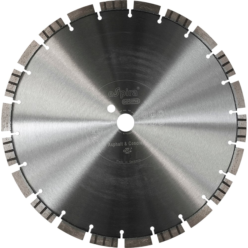 Диск алмазный по абразивному бетону FX-215 Optima (500x25.4 мм) Espira ...