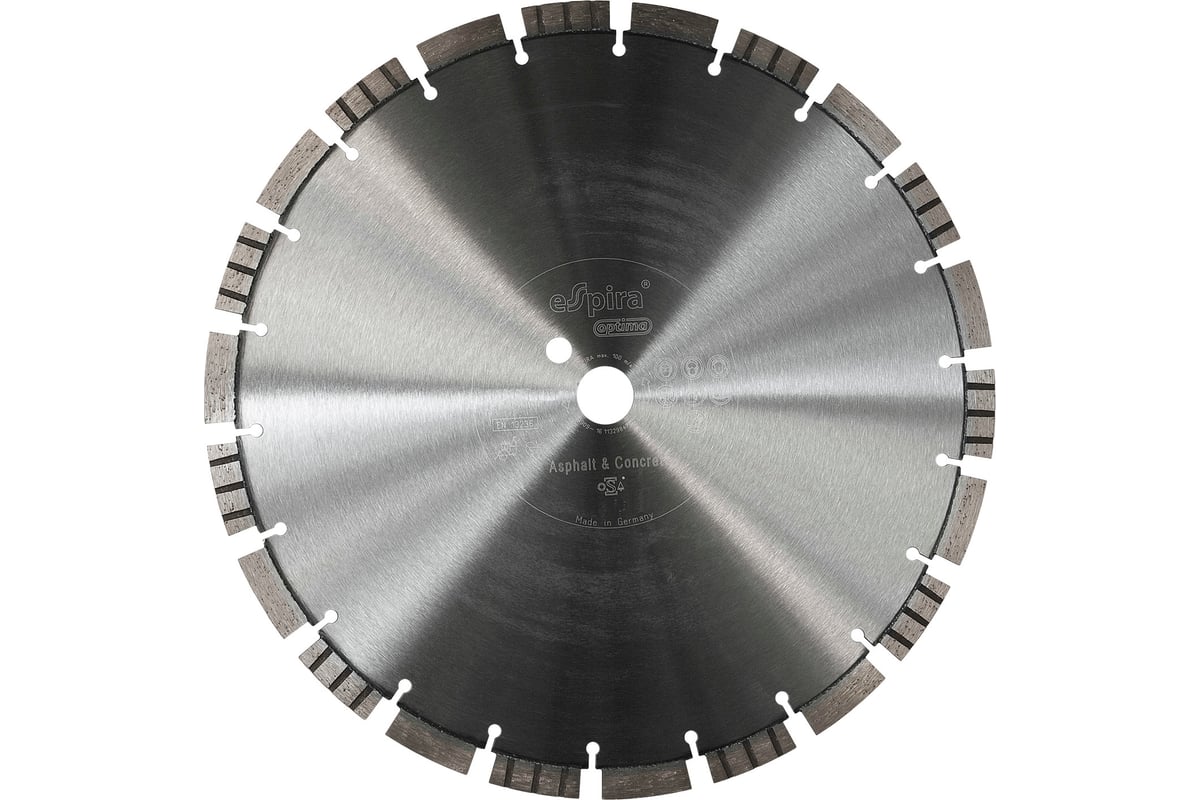 Диск алмазный по абразивному бетону FX-215 Optima (500x25.4 мм) Espira ...