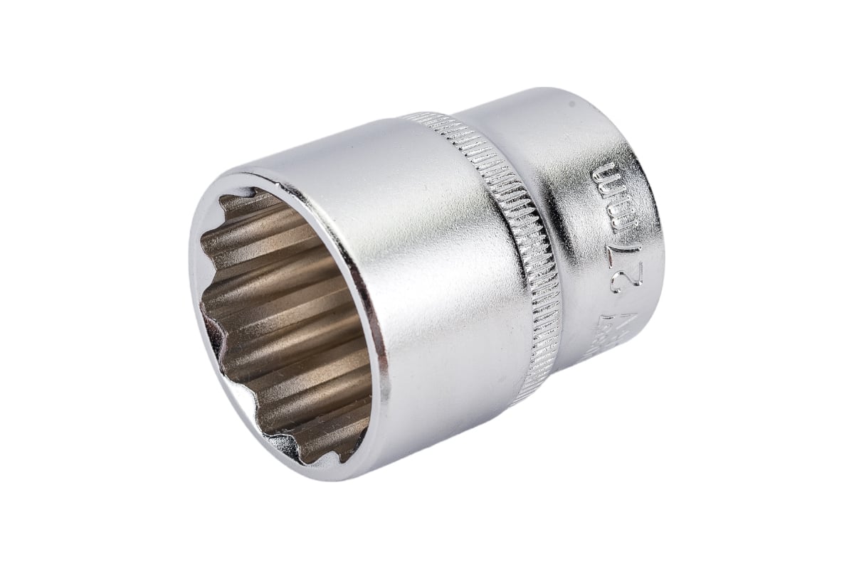 Головка торцевая 12 граней (27 мм; 1/2 Dr) KRAFT KT 700357 - выгодная ...