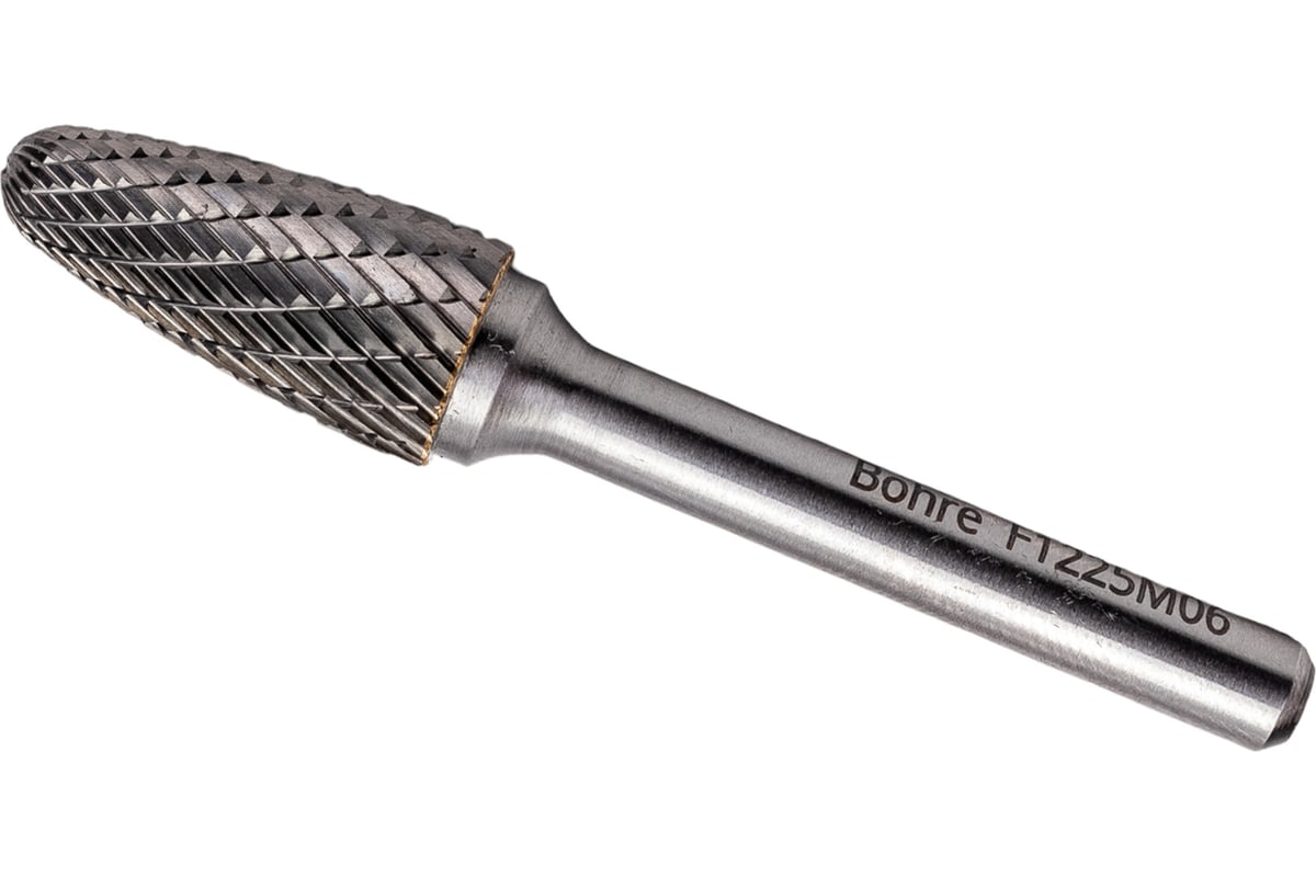 Борфреза твердосплавная Bohre сфероконическая, тип F 12-25-М-06-L70 ...