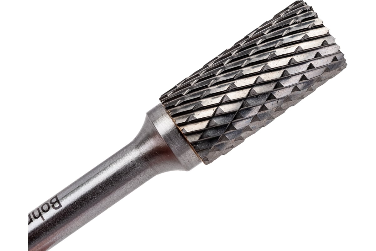 Борфреза твердосплавная Bohre цилиндрическая с торцовыми зубьями, тип В ...