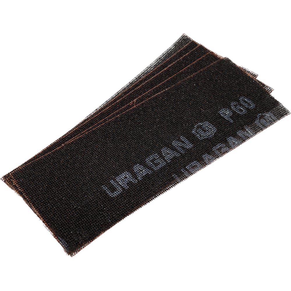 Сетка шлифовальная абразивная, водостойкая (5 шт; 105х280 мм; P60 ...