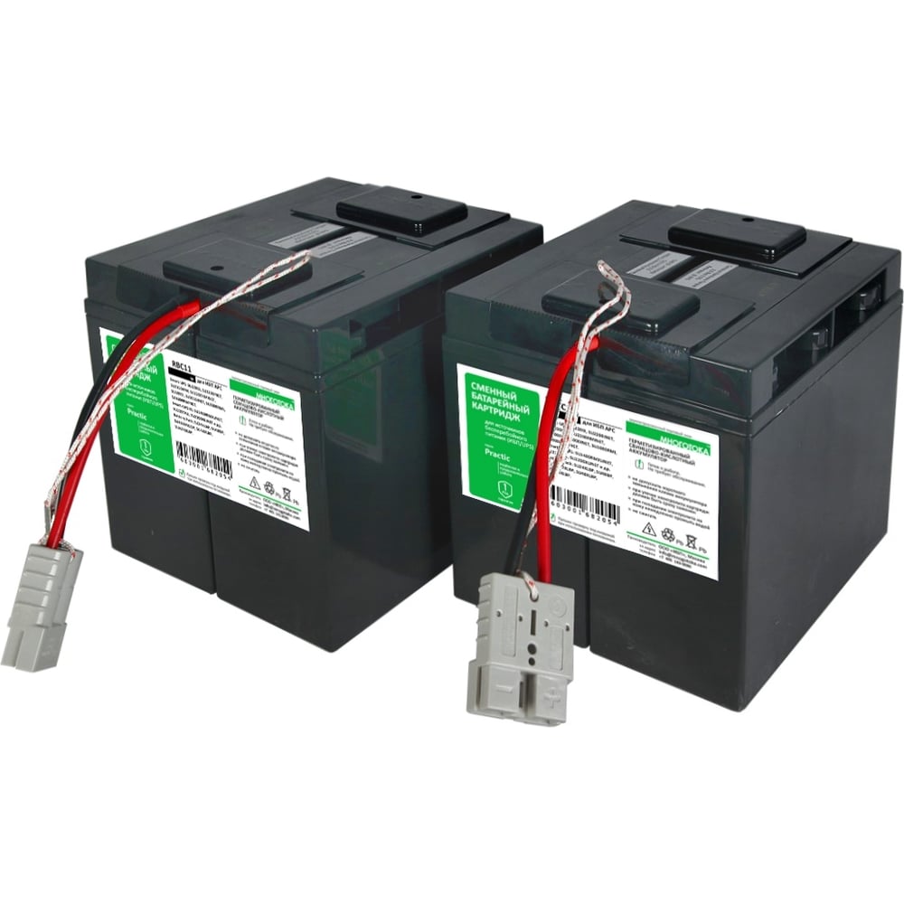 Сменный батарейный картридж для ИБП МНОГОТОКА RBC11 серия Practic - APC ...