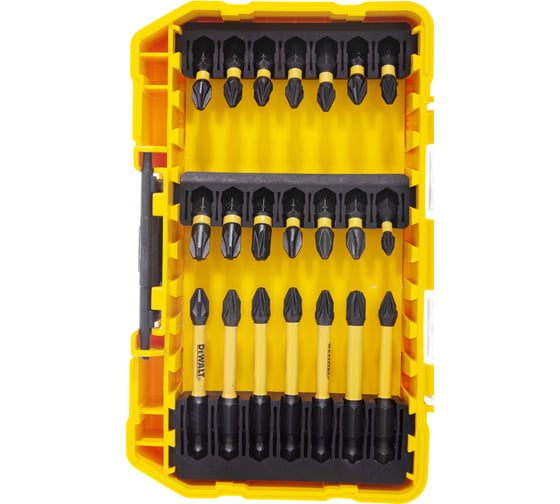 Набор бит и насадок FLEXTORQ 37 предметов DEWALT DT70731T-QZ - выгодная ...