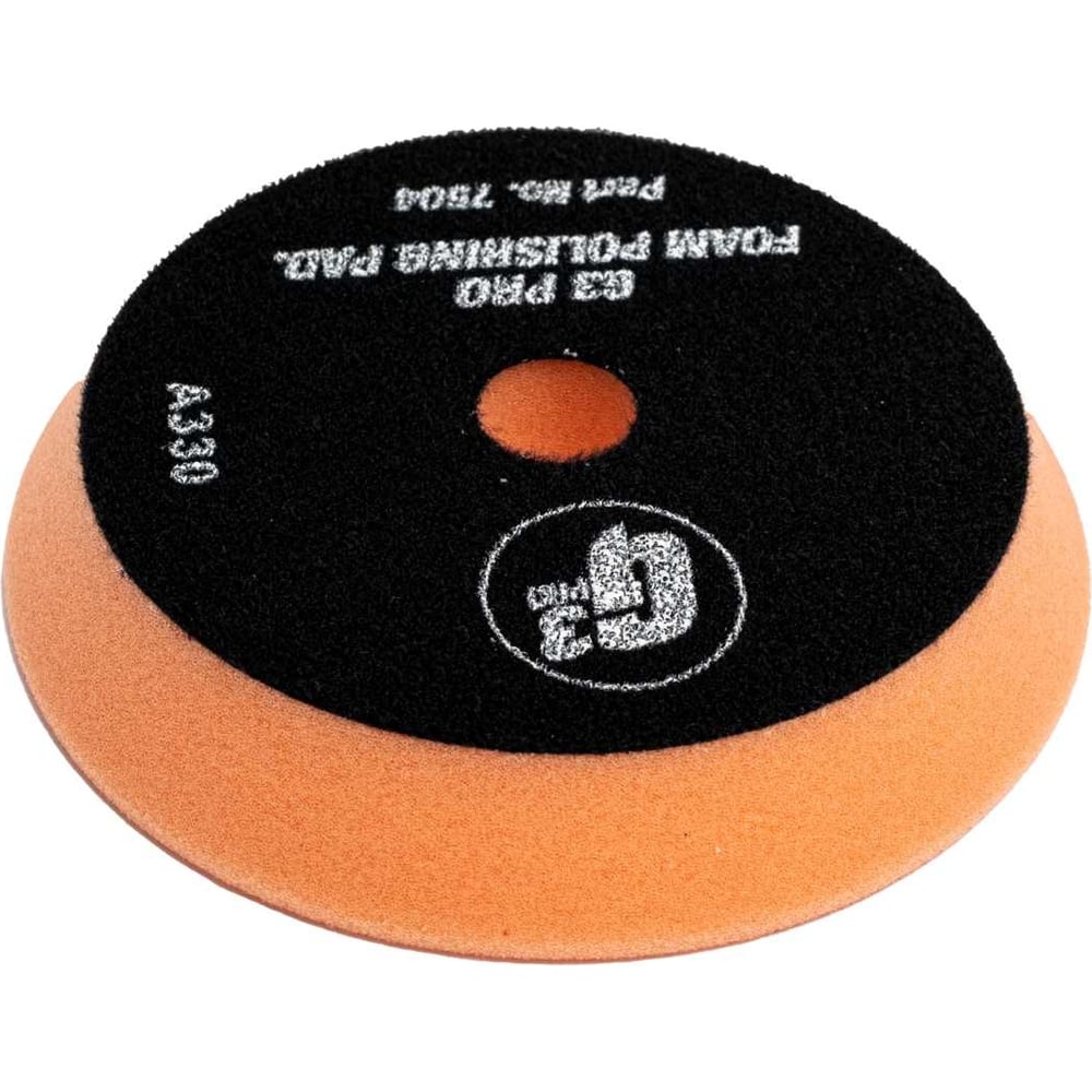Круг полировальный антиголограммный поролоновый на липучке G3 Pro Foam ...