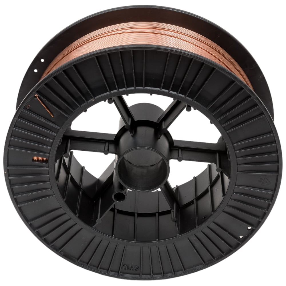 Омедненная проволока ER-70S-6 (CB-08Г2С; 1.6 мм; 15 кг) Gigant GCH ...