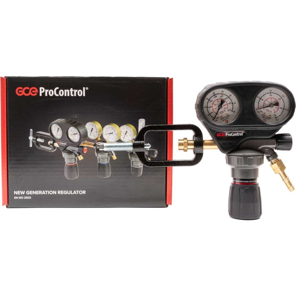 Редуктор ацетиленовый ProControl AC - 25/1,5 GCE PC0781324RU - выгодная цена, отзывы ...