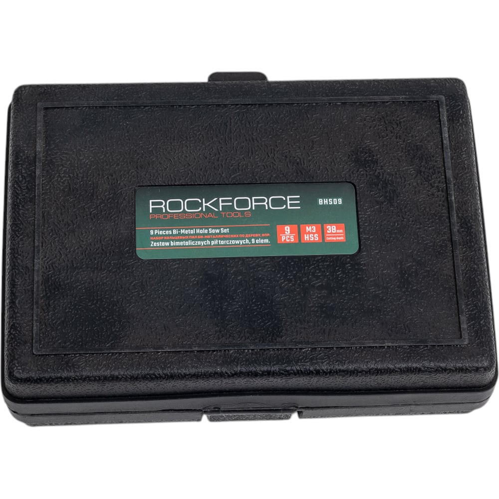 Набор кольцевых биметаллических пил HSS 9 предметов Rockforce RF-BHS09(29660) - выгодная цена ...
