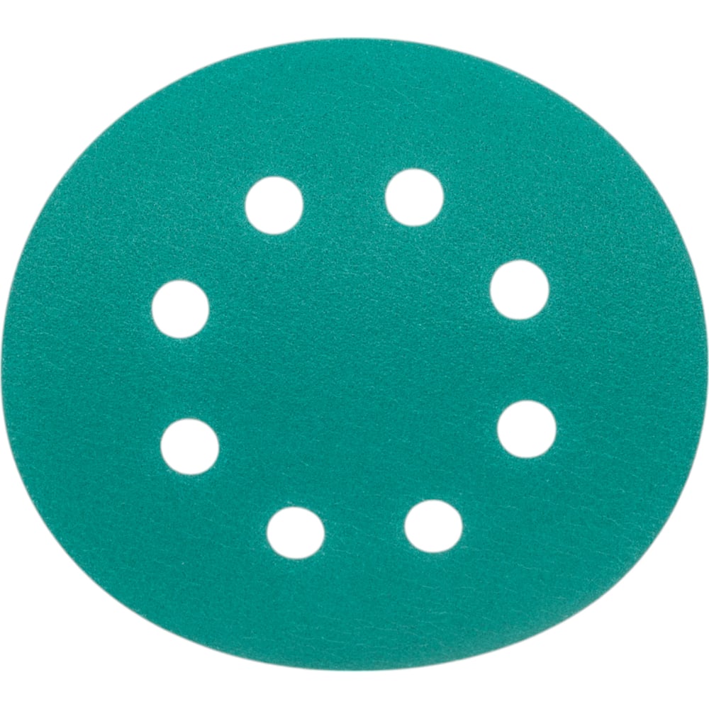 Диск абразивный с липучкой DTC-Film (green) 125 мм, 15 отверстий, зерно ...