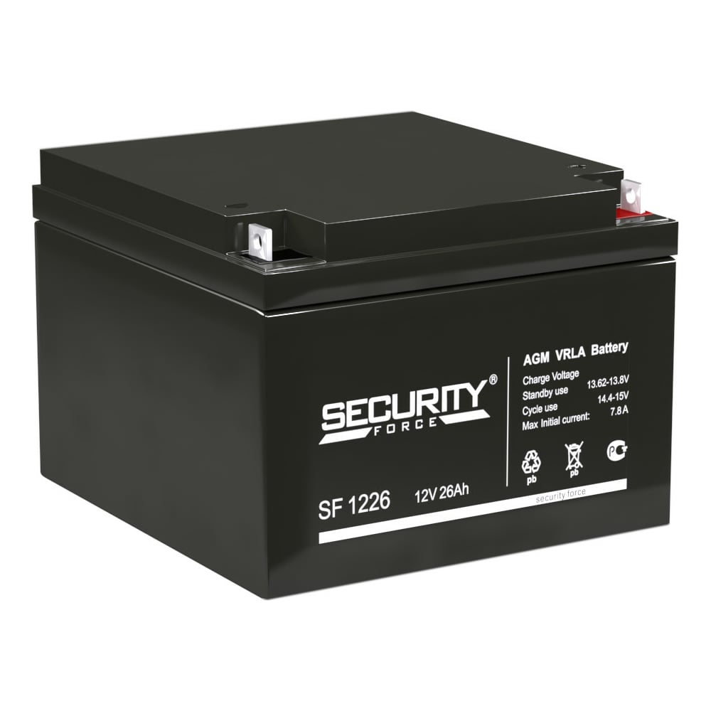 Батарея аккумуляторная Security Force SF 1226 - выгодная цена, отзывы ...
