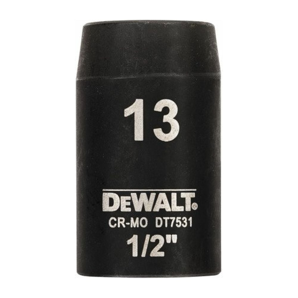 Головка ударная накидная (13 мм, 1/2") DEWALT DT7531-QZ - выгодная цена ...