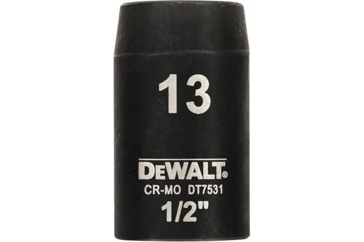 Головка ударная накидная (13 мм, 1/2") DEWALT DT7531-QZ - выгодная цена ...
