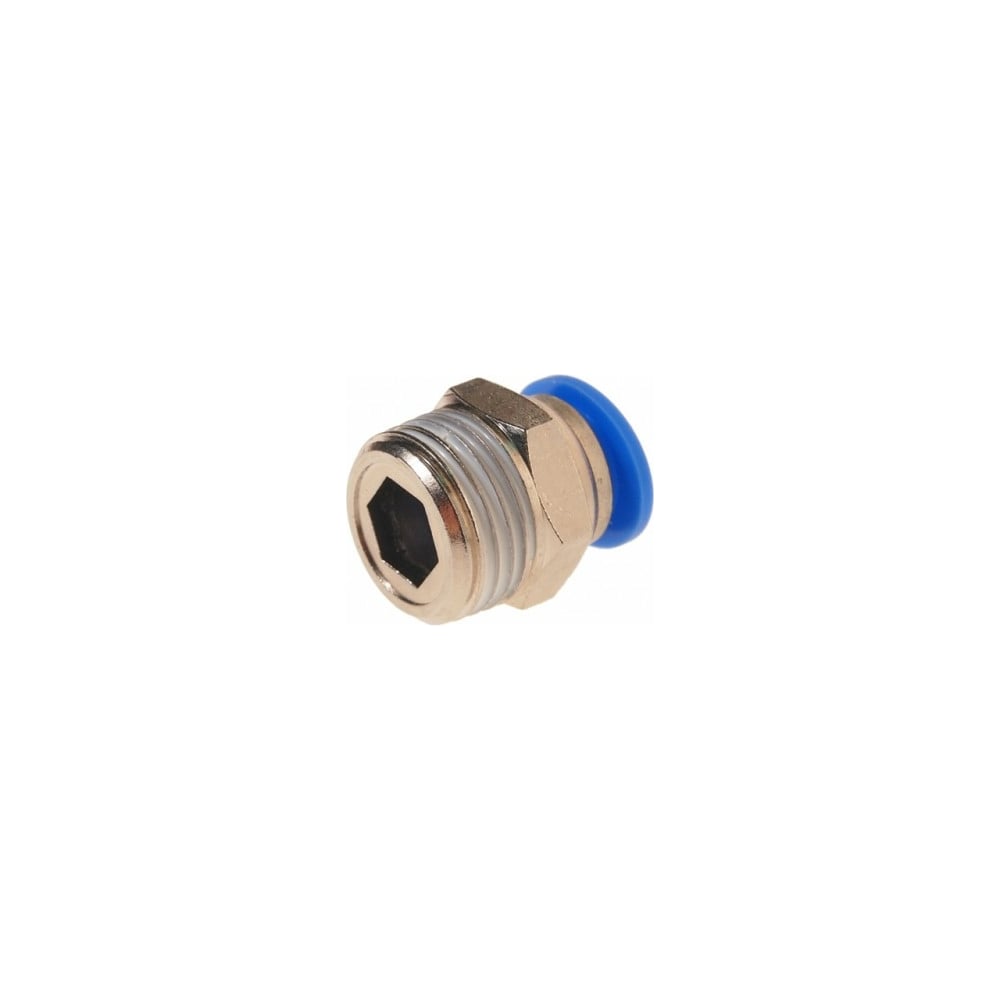 Фитинг для пластиковых трубок (12 мм; 1/2М) ROCKFORCE RF-SPC12-04(2109 ...