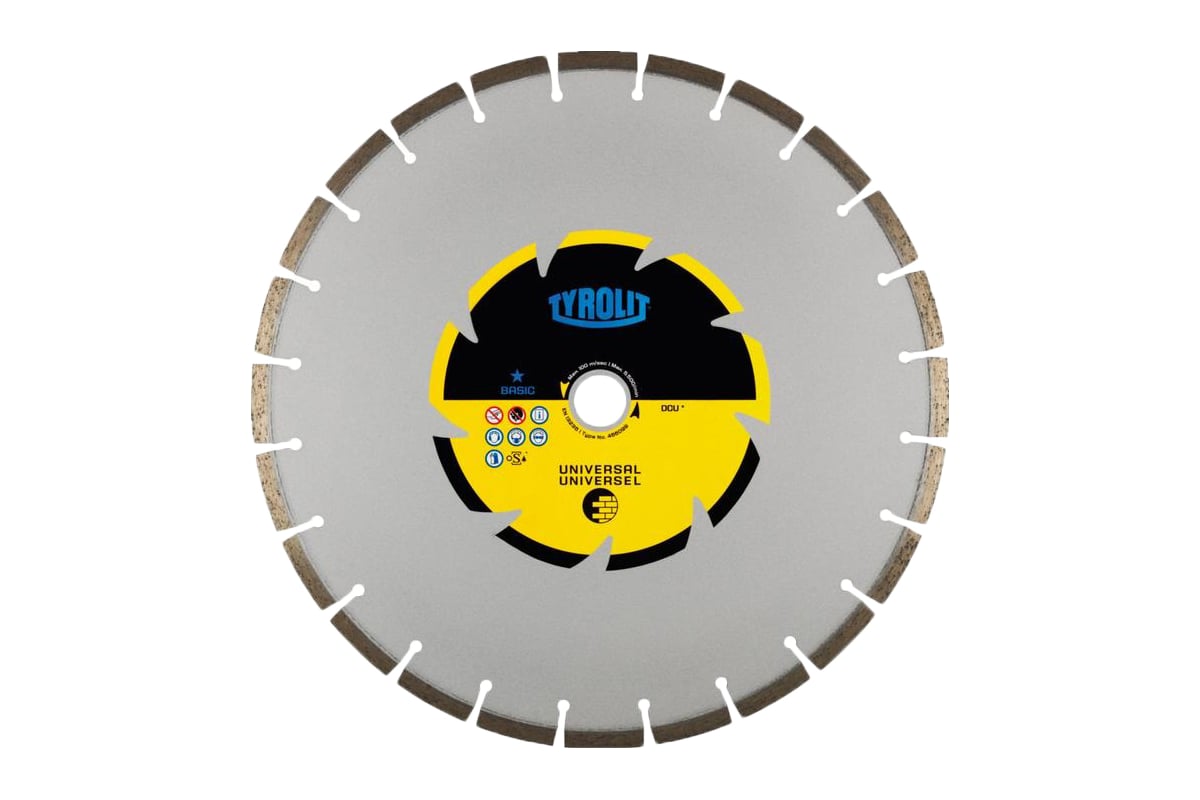 Алмазный диск Tyrolit универсальный C3W DCU* 400x3.2x25.4 мм 529399 - выгодная цена, отзывы ...