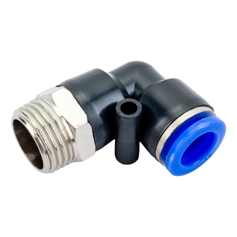 Фитинг угловой для пластиковых трубок (12 мм; 1/2М) ROCKFORCE RF-SPL12 ...