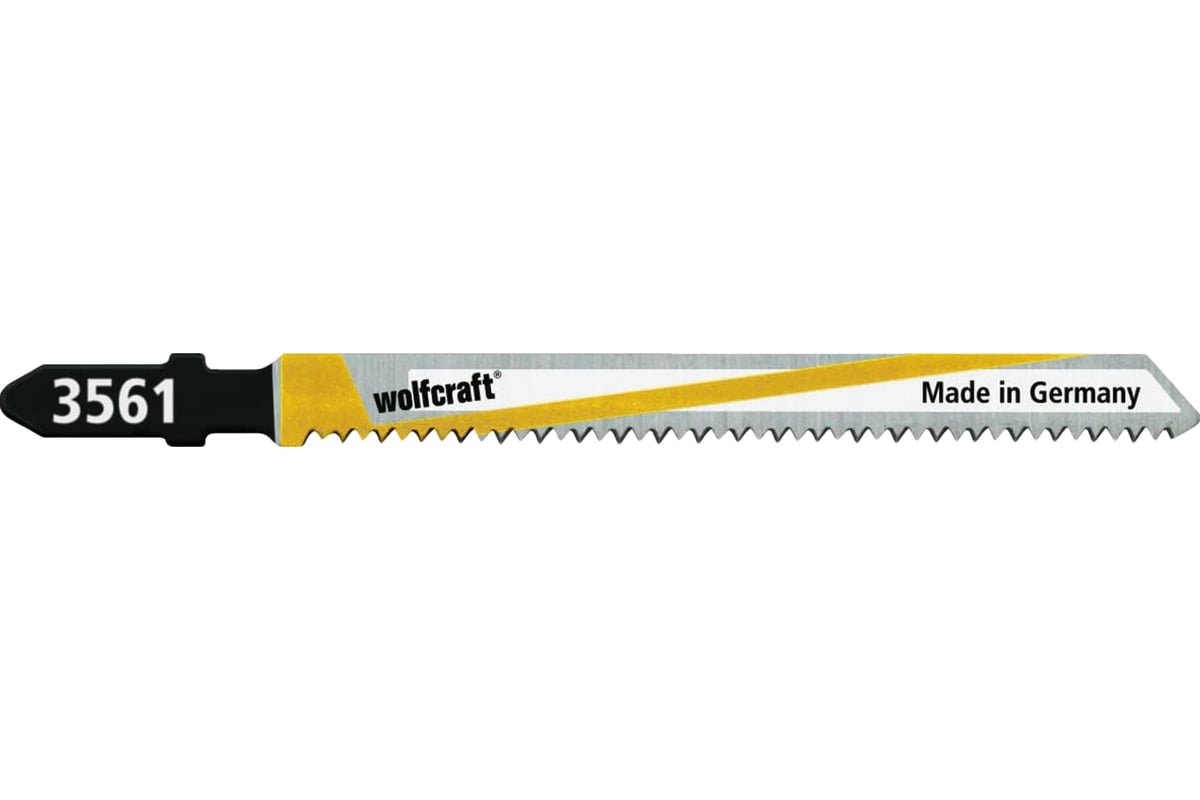 Пилки Wolfcraft для электролобзика по дереву и пластмассе 2 шт. 3561000 ...