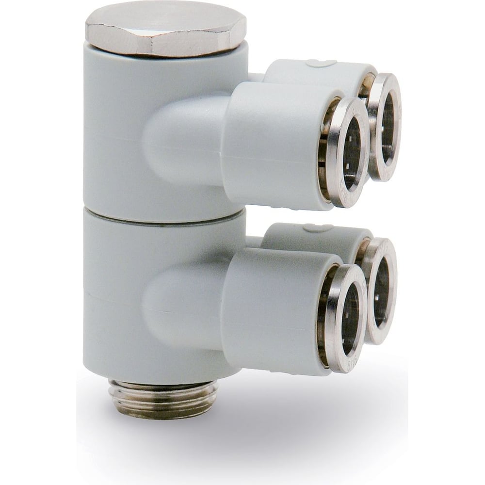 Фитинг технополимер с цанговым зажимом и уплотнительным кольцом 7642 02 ...