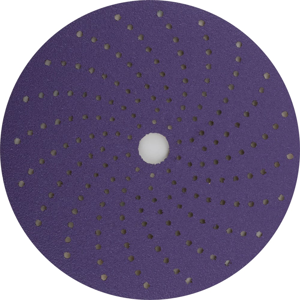 Круг шлифовальный c мультипылеотводом Purple P240, CP737 CERAMIC Hookit ...