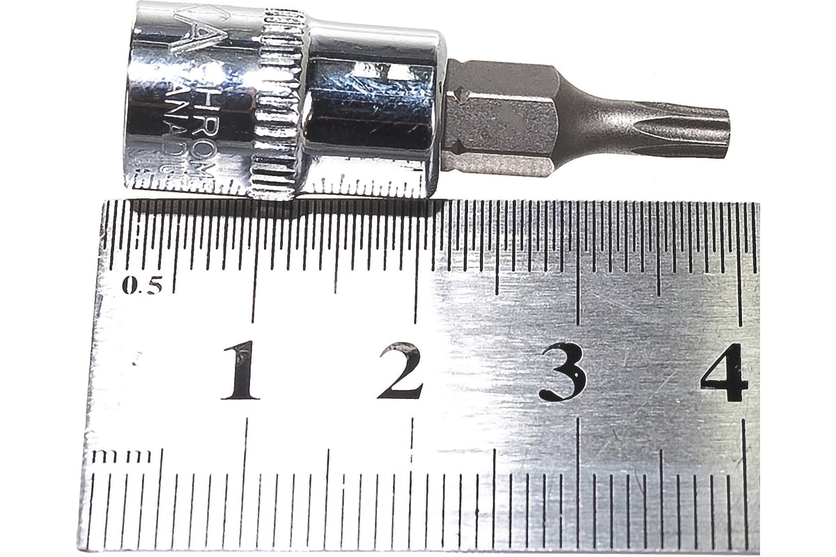 Насадка с держателем (1/4 DR; торкс T15) ЭВРИКА ER-93203H - выгодная ...