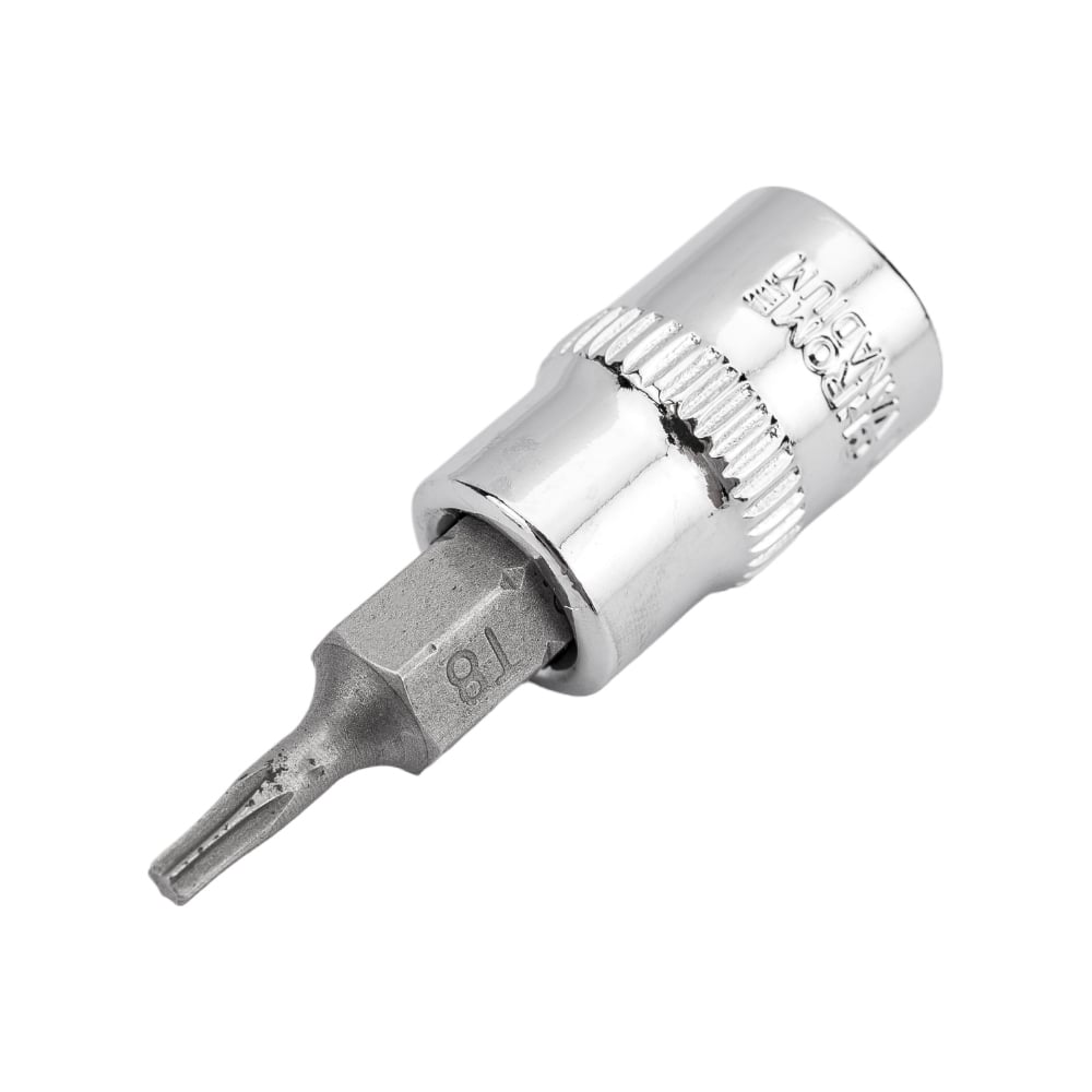 Насадка с держателем (1/4 DR; торкс T8) ЭВРИКА ER-93201H - выгодная ...