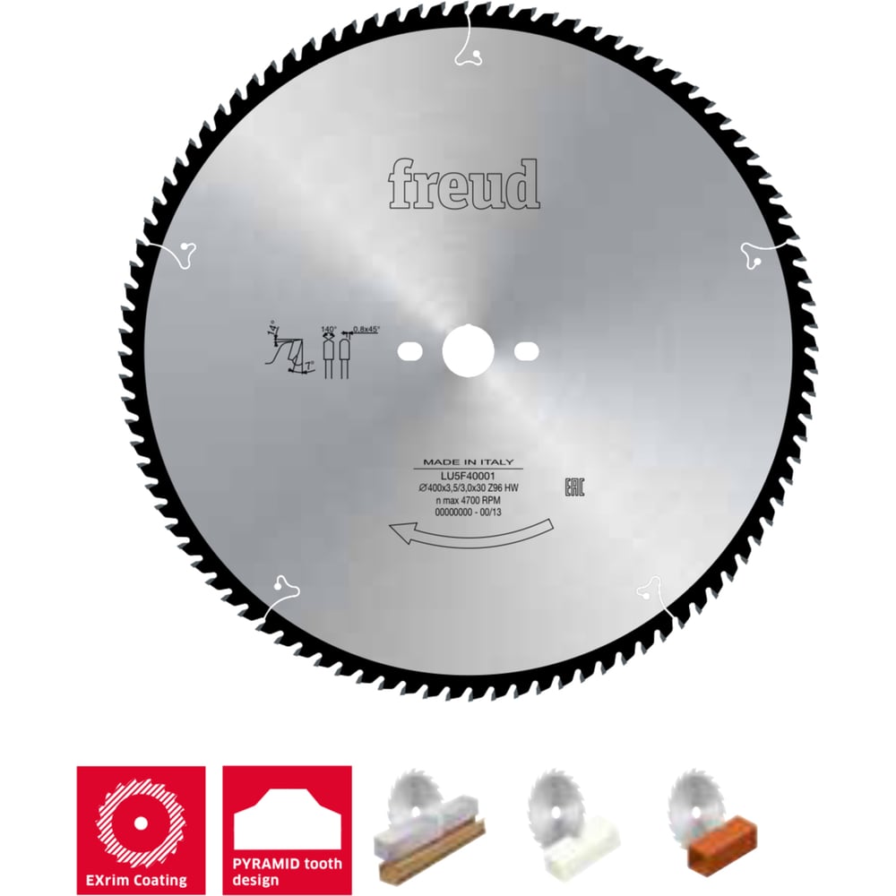 Пильный диск 600x4.7x32 мм, Z156, HM Freud Lu5F 60004 - выгодная цена ...