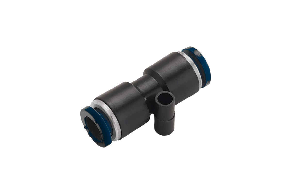Фитинг цанговый прямой, 10 мм, пластик, тип PUC, 10 шт TITAN LOCK TLP ...