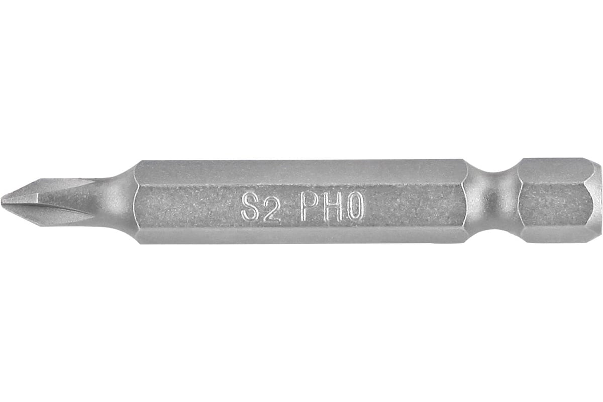 Набор профессиональных бит EXPERT PH0, сталь S2, длина 50 мм, 5 шт ...