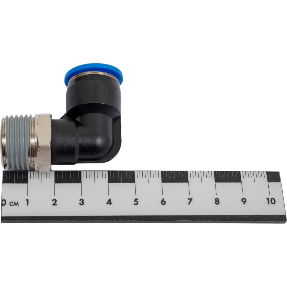 Фитинг цанговый угловой с наружной резьбой 1/2M для трубки диаметром 12 ...