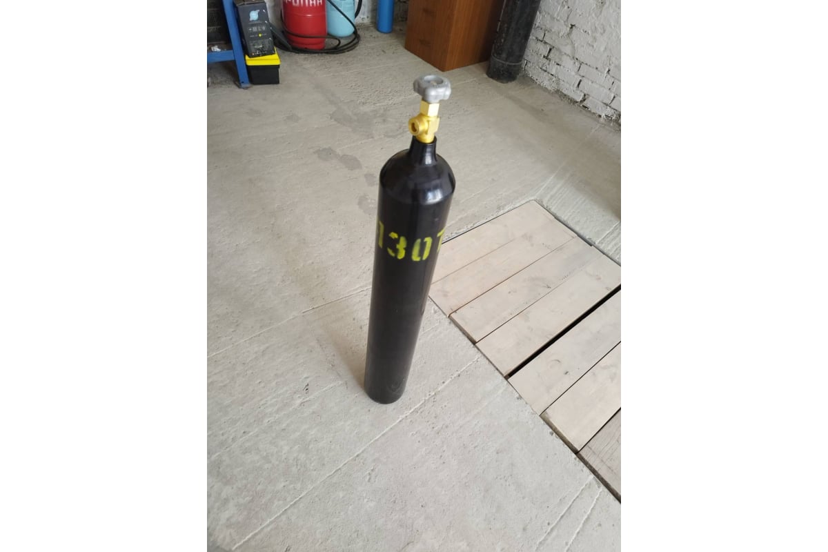 Баллон азотный (10 л; 133 мм; новый, пустой) Ярпожинвест 00000002611 ...