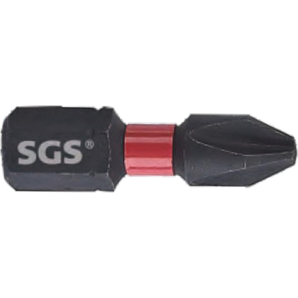 Бита ударная Impact PH2, 25 мм, S2, 1 шт SGS 6325-PH2-IB - выгодная ...