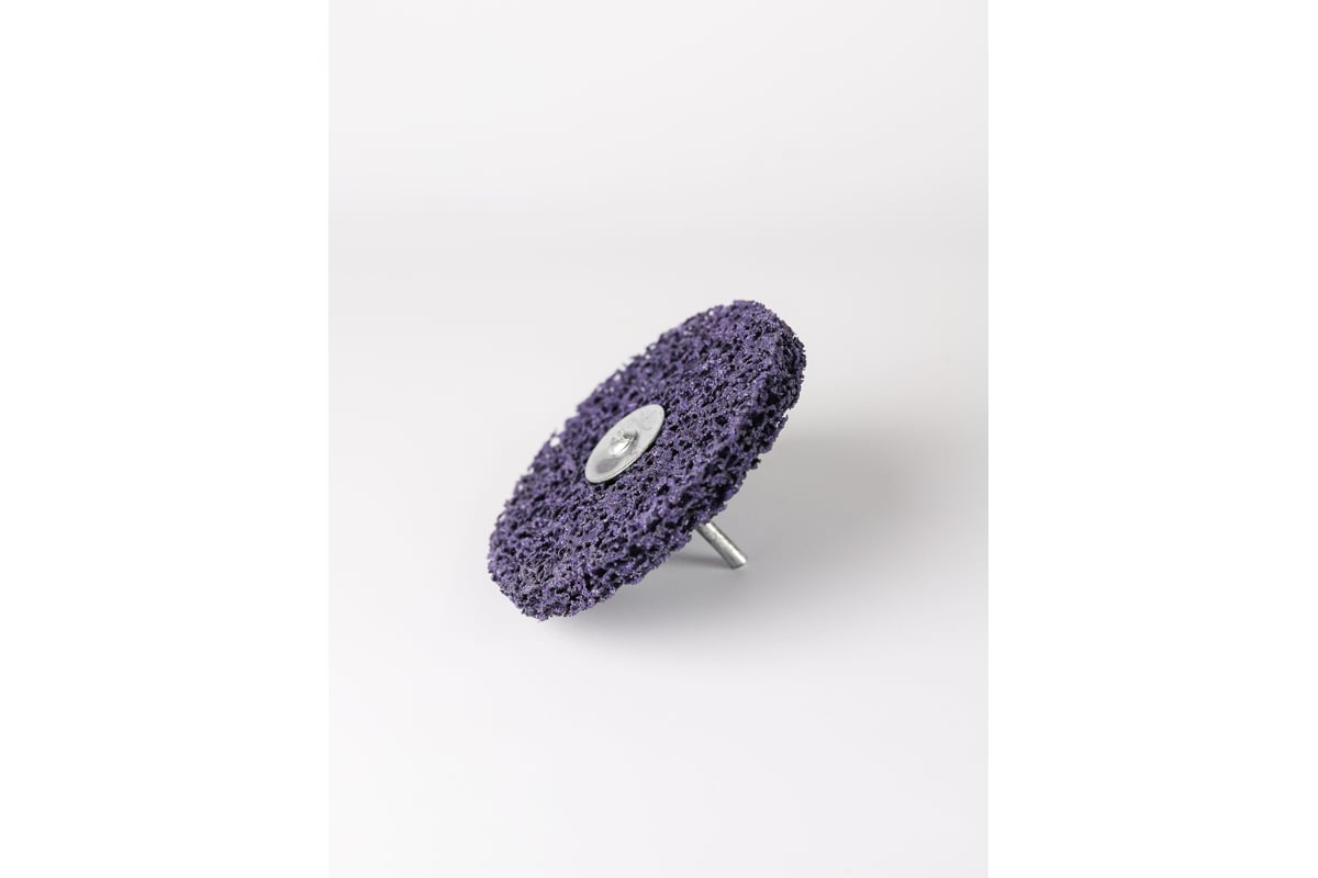 Зачистной коралловый диск на шпинделе Coral-Button Wheel, 125 мм ...